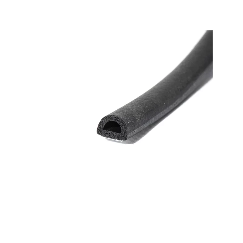 D-Profil 8x6mm med 3M selvklebende tape for montering
